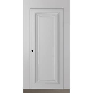 Tessari Doors Palazzo 1-panel 28 in. x 80 in. Left-handed Primed ...