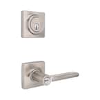 Defiant Tonebridge Satin Nickel Single Cylinder Combo Pack with Square ...