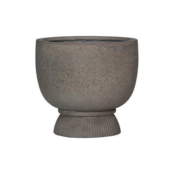 Pottery Pots 30.2 in. W Jola, Ficonstone Cement and Stone Planter ...