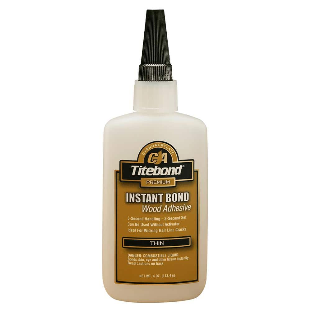 Titebond 4 oz. Instant Bond Wood Adhesive Thin (10-Pack) 6202 - The ...