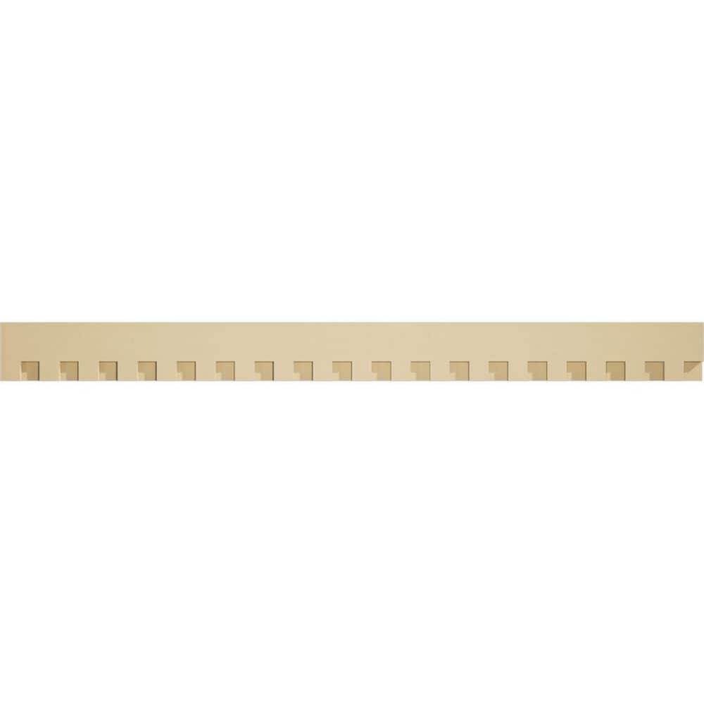 Ekena Millwork 1 in. D x 4 in. W x 44.50 in. L Primed Polyurethane ...