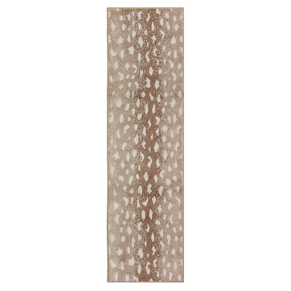Mohawk Home Cascade Antelope Taupe 2 ft. 1 in. x 5 ft. Modern ...
