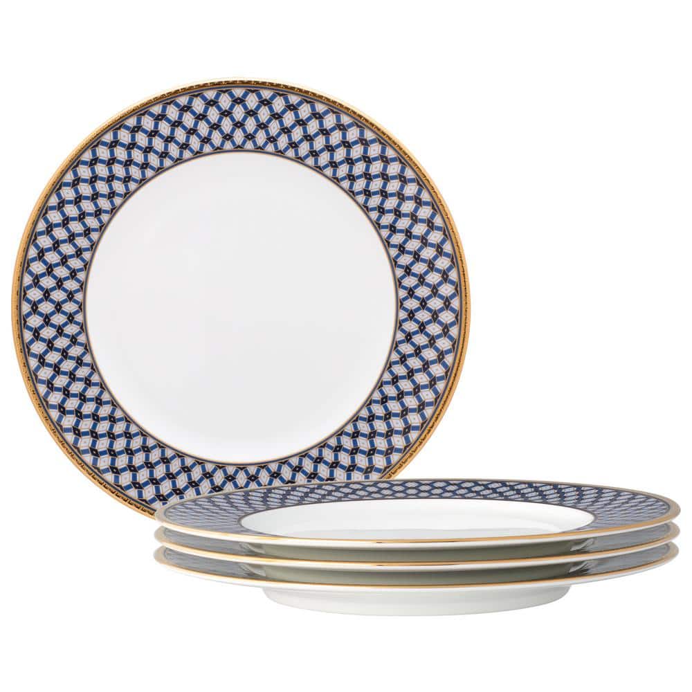 Reviews for Noritake Blueshire 8.25 in. (Blue) Bone China Salad Plates ...