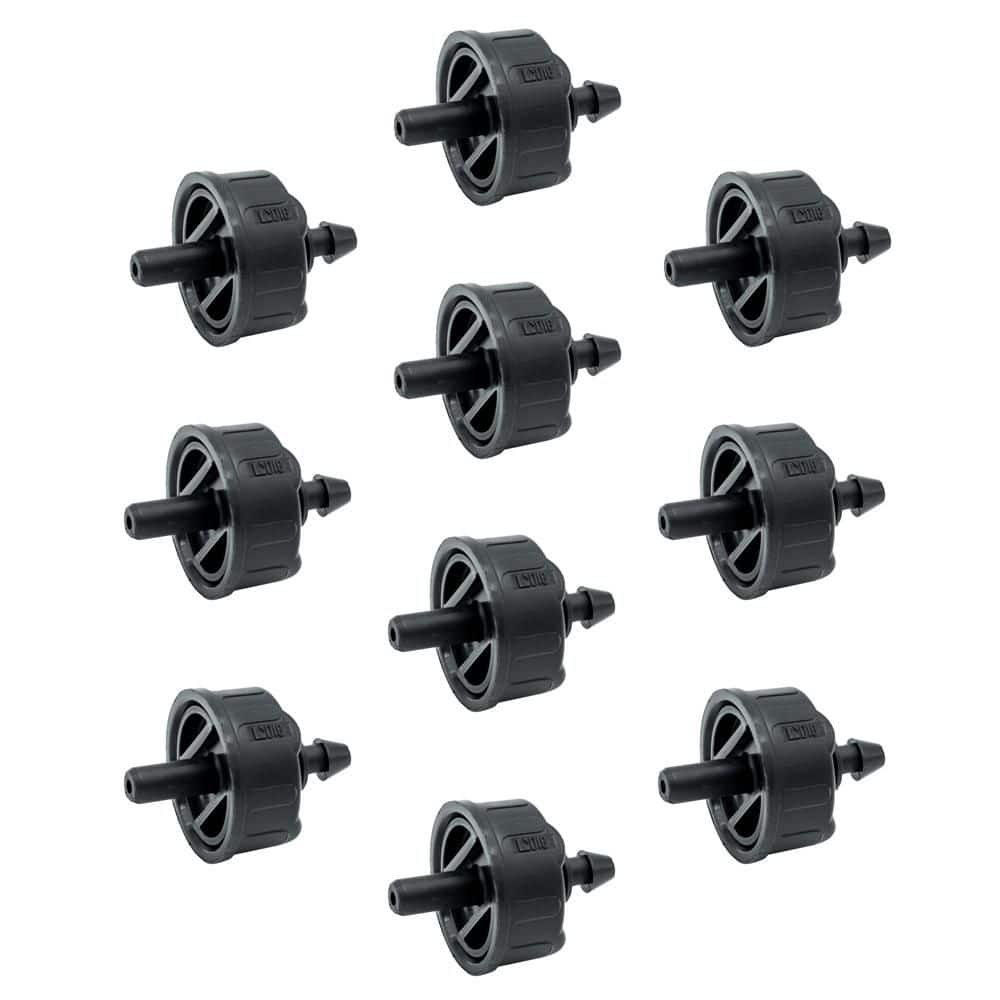 DIG 1 GPH Compensating Drippers (10-Pack) B221B - The Home Depot