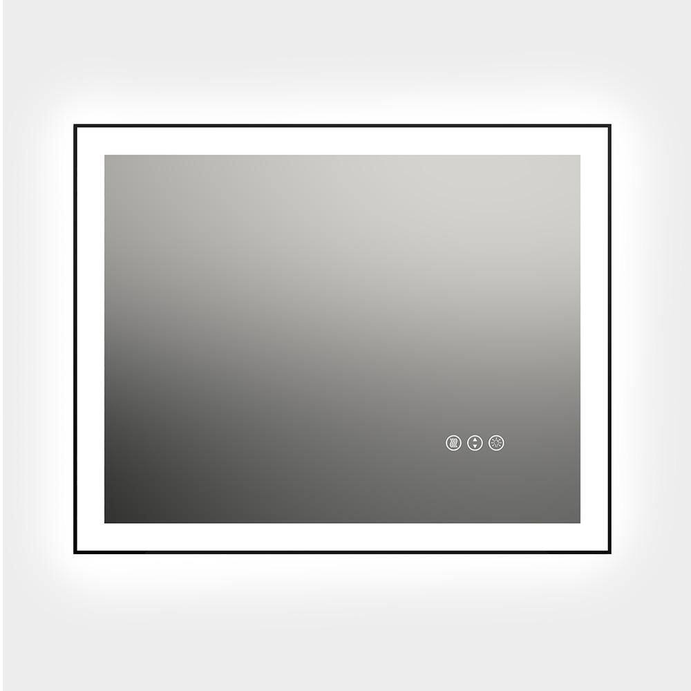 Have a question about GRANDJOY 48 in. W x 36 in. H LED Bathroom Mirror ...
