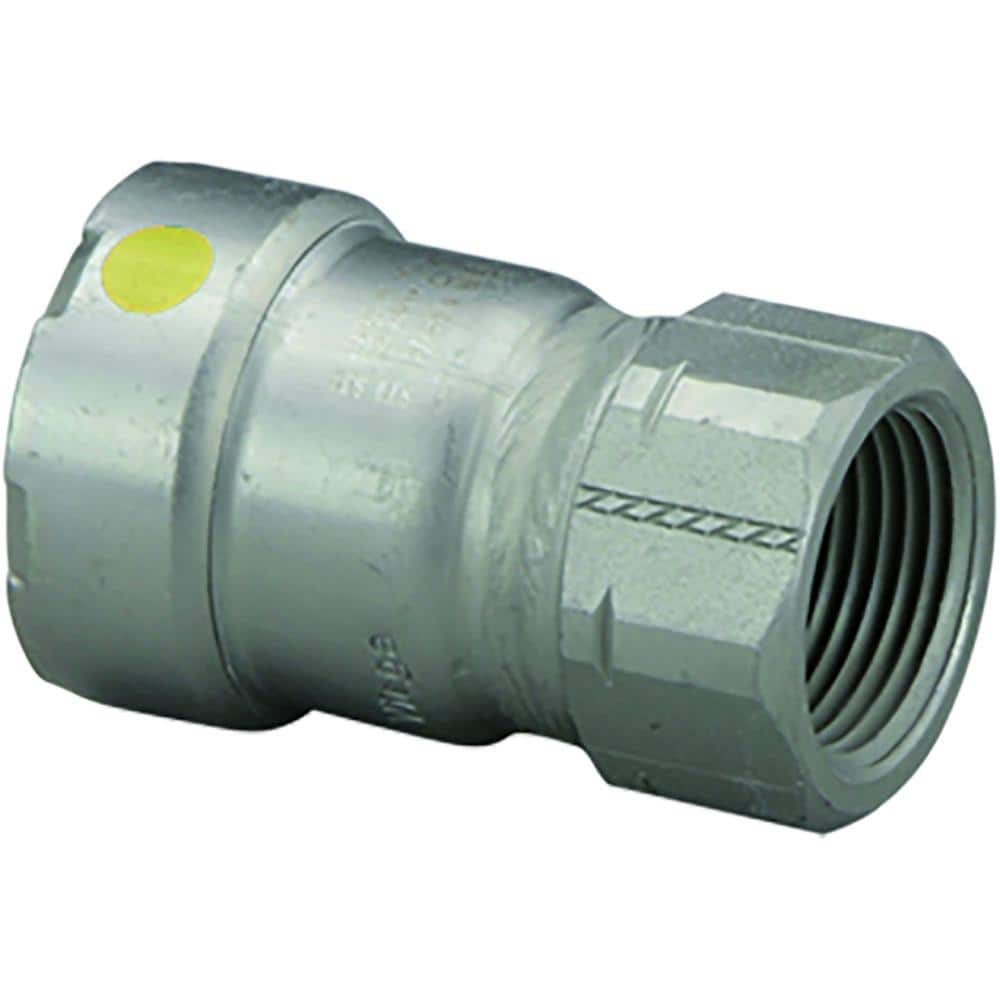 Viega MegaPressG 3/4 in. Press x 3/4 in. FPT Carbon Steel Adapter (10 ...