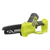 RYOBI ONE+ 18V 6 in. Cordless Battery Compact Pruning Mini Chainsaw ...