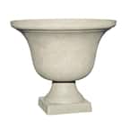Bloem Ariana Self Watering Resin Planter 20 in. Pebble Stone Beige AP2083