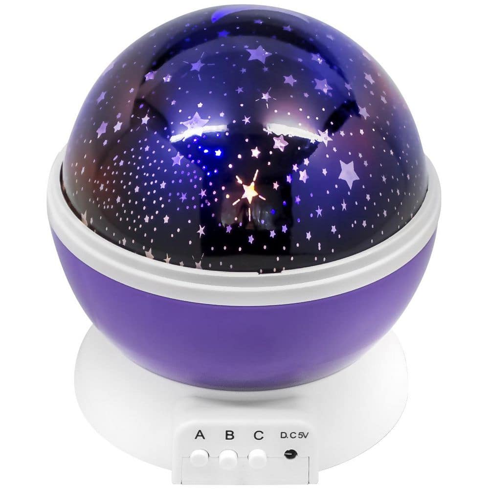 Sorbus Night Lights for Kids, 360° Rotating Projector Lamp, Multicolor ...