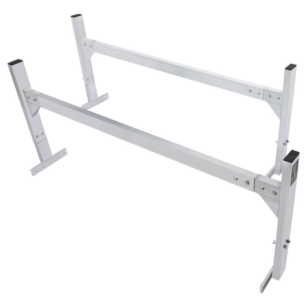 SKYSHALO Van Roof Ladder Rack, 2 Bars Aluminum Alloy Roof Racks, 400 ...