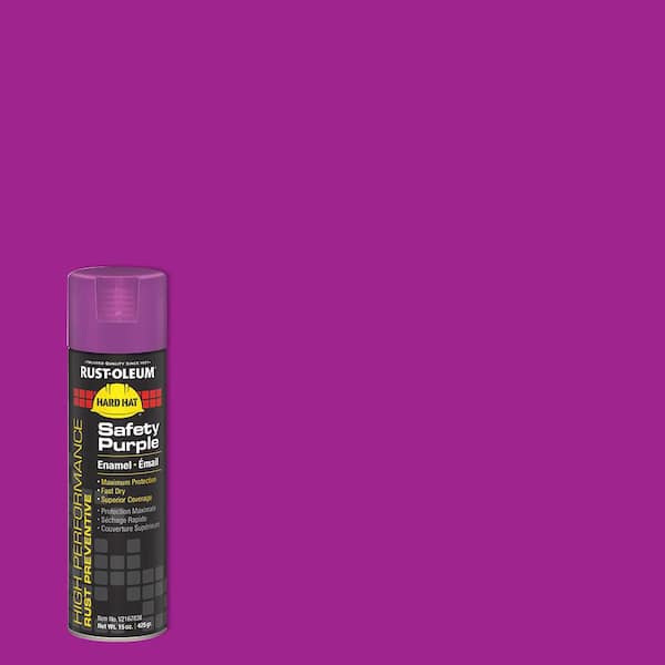 Rust-Oleum Professional 15 oz. Rust Preventative Gloss Safety Purple ...