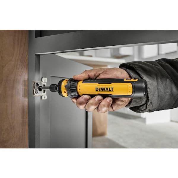 DEWALT 4V Lithium-Ion Cordless 1/4 in. Screwdriver with USB Charger and ...