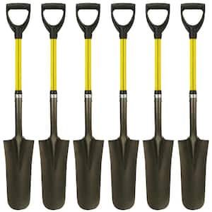 Nupla 27 in. Classic Fiberglass Sharpshooter Drain Spade with Heavy ...