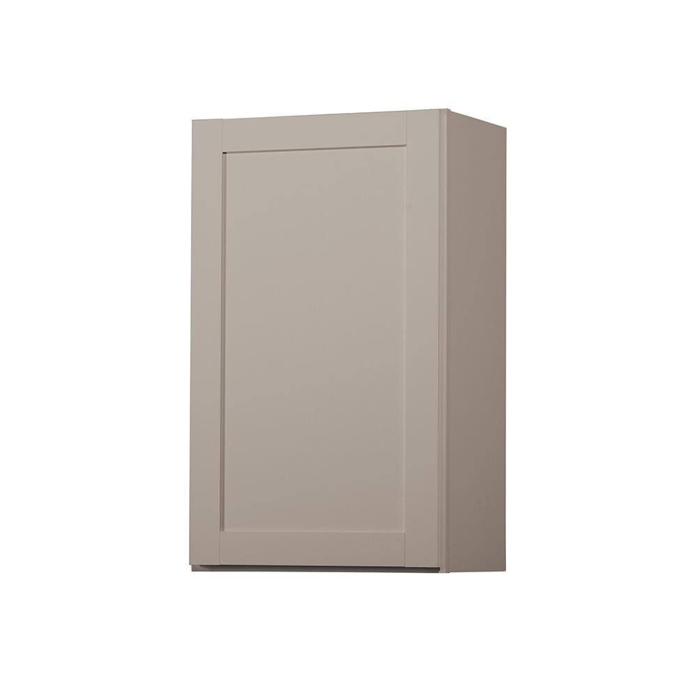Hampton Bay Westfield Dusk Gray Shaker Stock Assembled Wall Kitchen ...