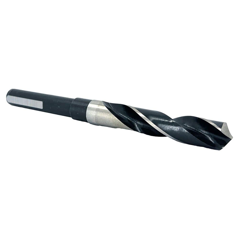 Drill America 21/32 in. High Speed Steel Twist Drill Bit with 3-Flat 1/ ...