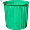Chem-Tainer Industries 60 gal. Green Round Carry Barrel Trash Can CBR60 ...