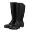 Heartland Men's 15 in. All-Purpose PVC Rubber Boot- Black Size 5 70458-05