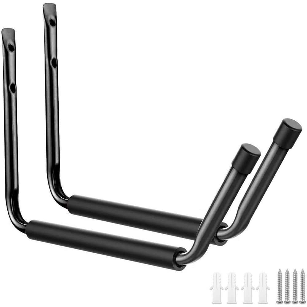 Angel Sar Heavy Duty Wall Mounted Storage Hooks Hanging Cradle Rack for ...