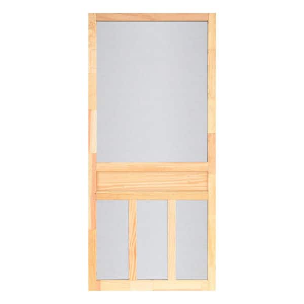 Unfinished Wood Screen Doors