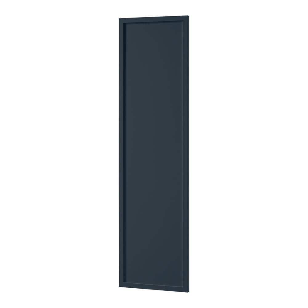 Hampton Bay Leyton 12 in. W x 42 in. H Wall Decorative End Panel in Ink ...