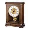 Bulova Hardwood Case Table Pendulum Clock B1860 - The Home Depot