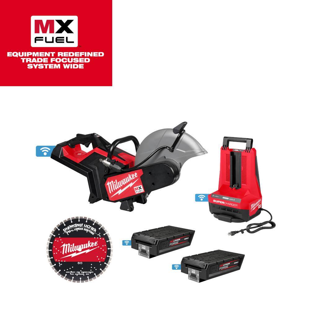 Milwaukee MX FUEL Lithium-Ion 14 in. Cut Off Saw Kit with RAPIDSTOP ...