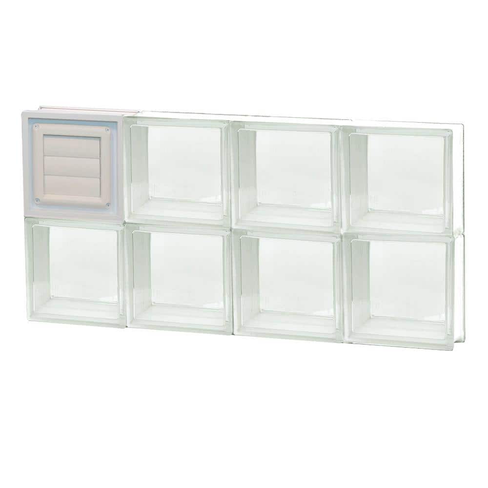 Clearly Secure 31 in. x 15.5 in. x 3.125 in. Frameless Clear Glass ...