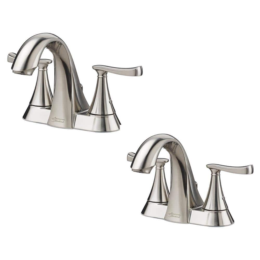 American Standard Chatfield 4 in. Centerset 2-Handle Bathroom Faucet in ...