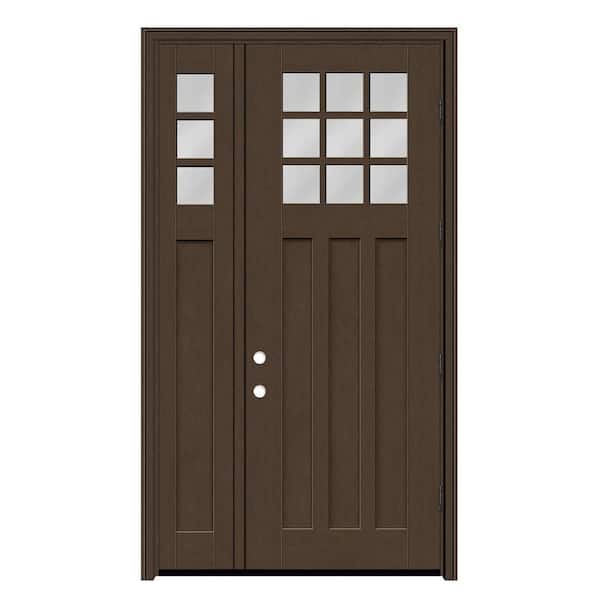 Steves & Sons Regency 51 in. x 96 in. 1/4 9L-SDL Clear Glass LHOS ...
