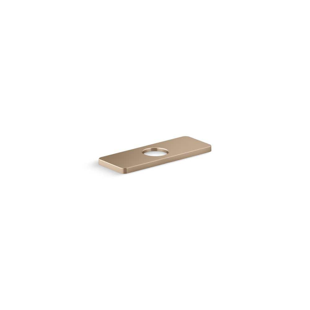KOHLER Parallel Escutcheon Plate in Vibrant Brushed Bronze 23481-BV ...