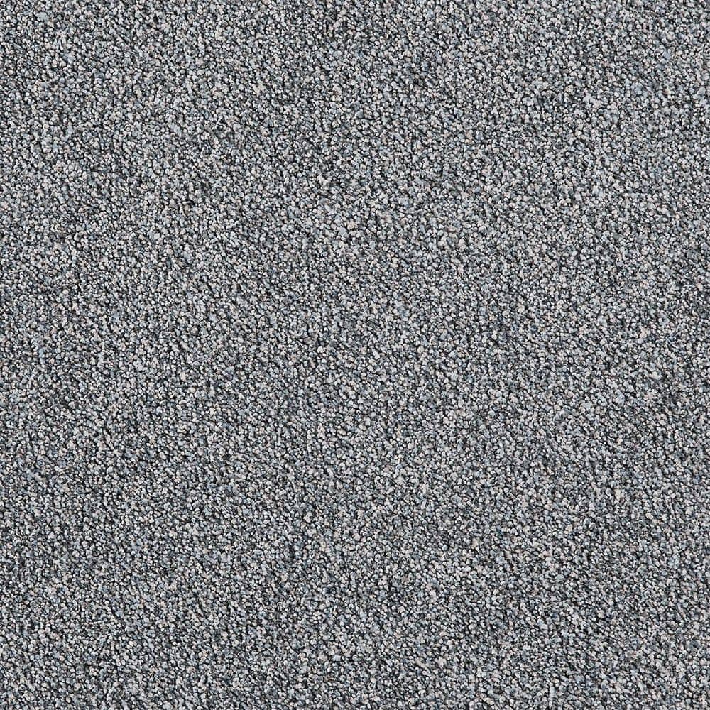 Lifeproof Velvetine II-Skye Blue-60 oz. SD Polyester Texture Carpet ...