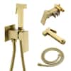FLG Single-Handle Wall Mount Bidet Faucet with Handle Brass Bided ...