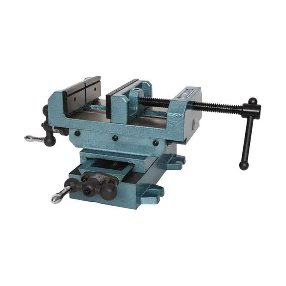 Wilton 5 in. Cross Slide Drill Press Vise 11695 - The Home Depot
