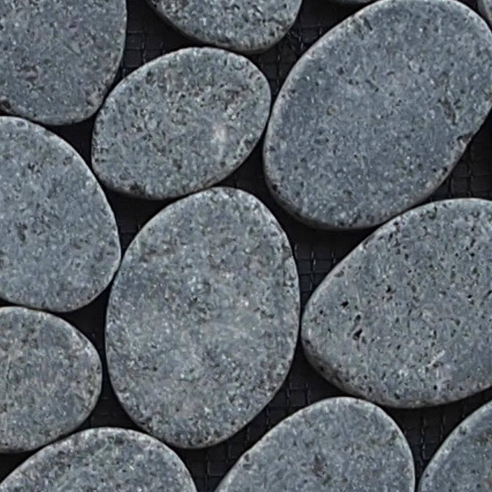 Have a question about TILE CONNECTION Pebble Marble Mosaic Tile Sample ...