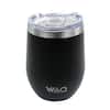 12 oz. Black Stainless Steel Travel Mug with Lid 985116640M - The Home ...