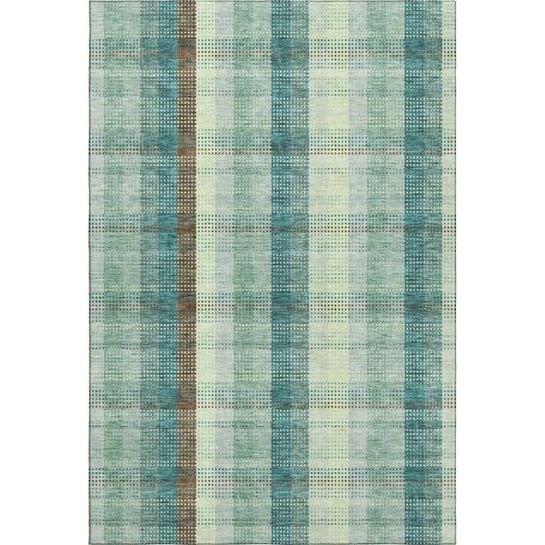 Addison Rugs Mayfield Premium Machine Washable Abstract AMF966 Sage 8 ...