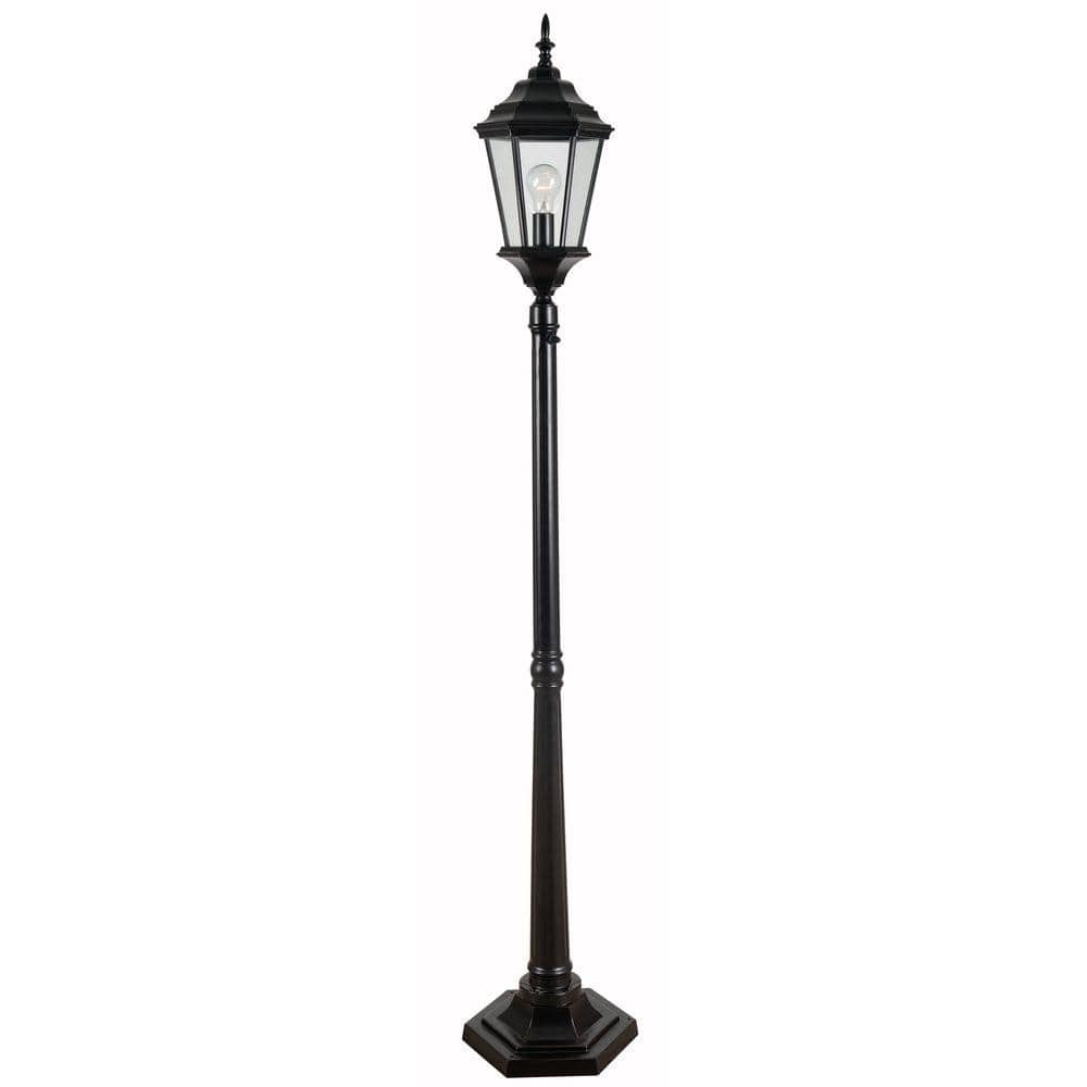 Kenroy Home Kenroy Home 1-Light Bronze Steel Plug-in Outdoor Weather ...