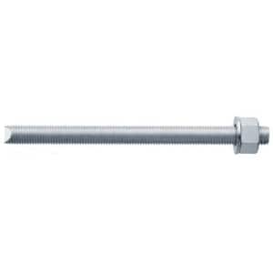 Hilti 1/2 in. x 8 in. HAS-E Carbon Steel, ASTM F1554 Grade 55, Zinc ...
