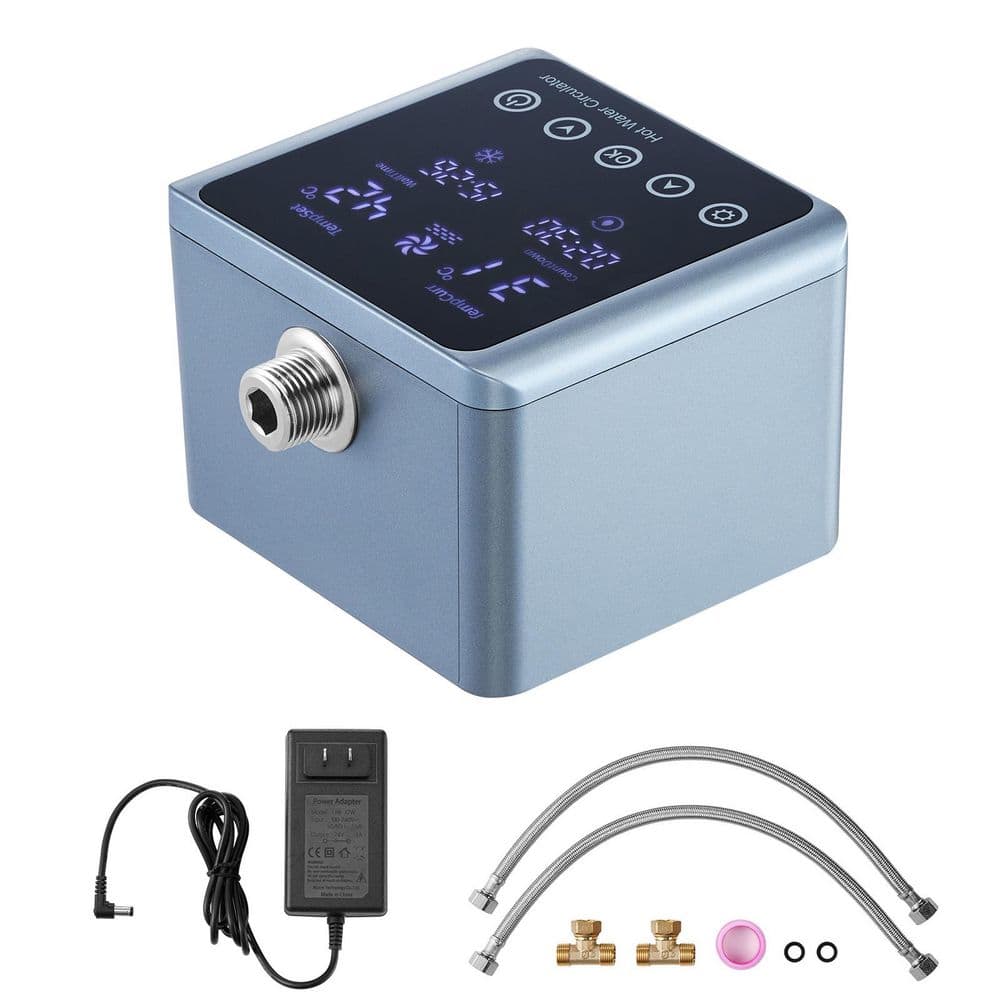 VEVOR Digital Smart Instant Hot Water Recirculating Pump Kit, with ...
