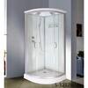 Lavish 35-1/2 in. x 35-1/2 in. x 86 in. Corner Drain Corner Shower ...