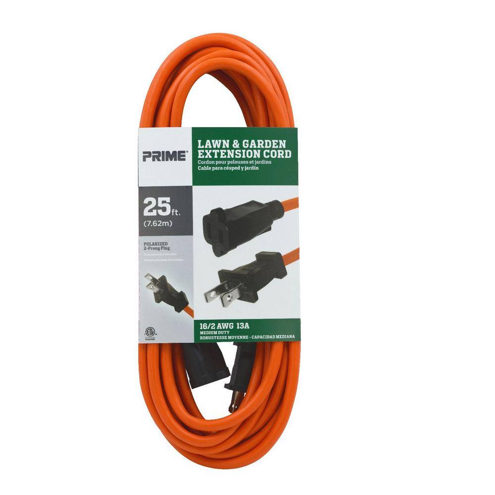 25 ft. 16/2 SJTW Orange Extension Cord EC481625 - The Home Depot