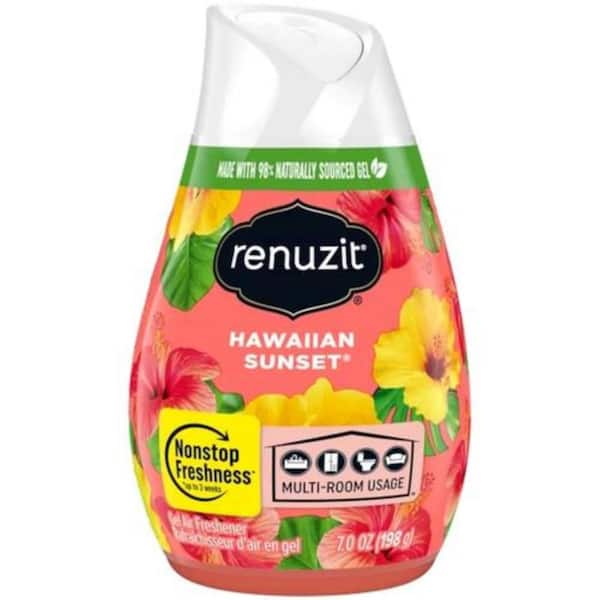 Renuzit 7 oz. Hawaiian Sunset Adj Cone Solid Air Freshener (12ct Case ...