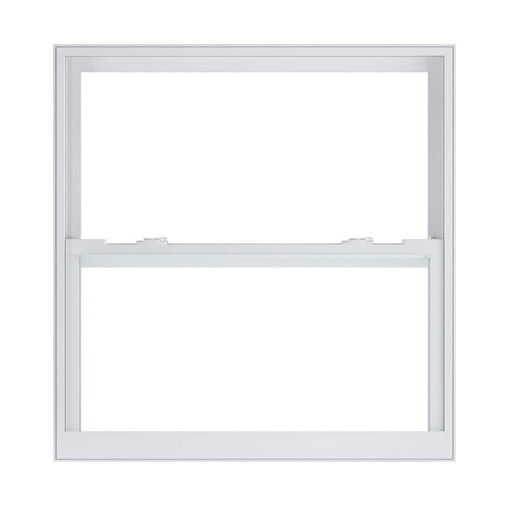 American Craftsman 36 in. x 37.375 in. 70 Series White Single Hung Low ...