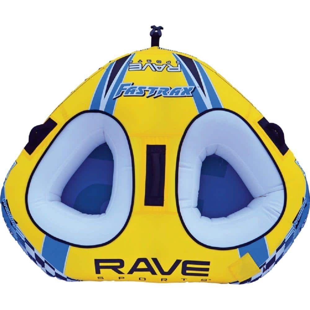 RAVE Sports Fastrax 64 in. x 80 in. Inflatable Boat Towable-02648 - The ...