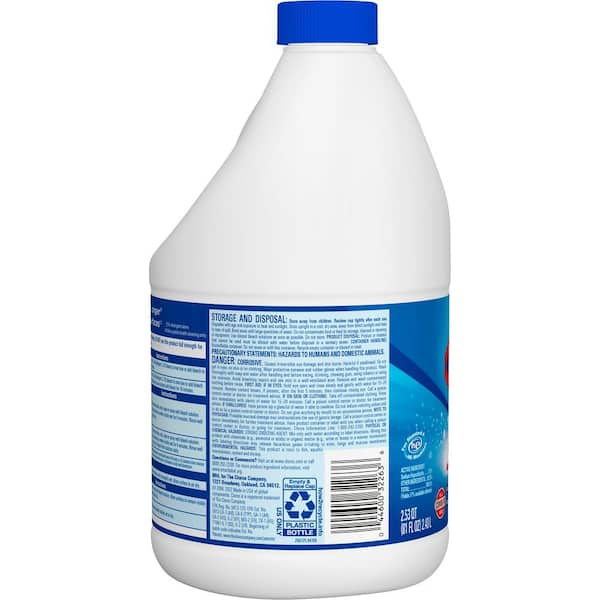 Clorox Bleach Label Clorox Clean Up 32 Oz. Rain Clean Scent