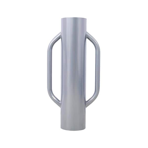 6.5 in. x 6.5 in. x 2.3 ft. Heavy Duty Metal Fence Post T Post Pounder ...