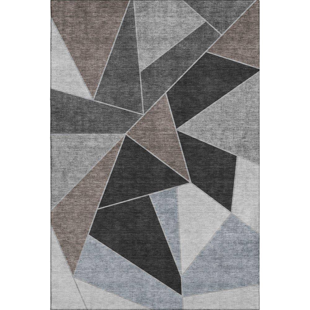 Addison Rugs Mayfield Premium Machine Washable Indoor/Outdoor Geometric ...