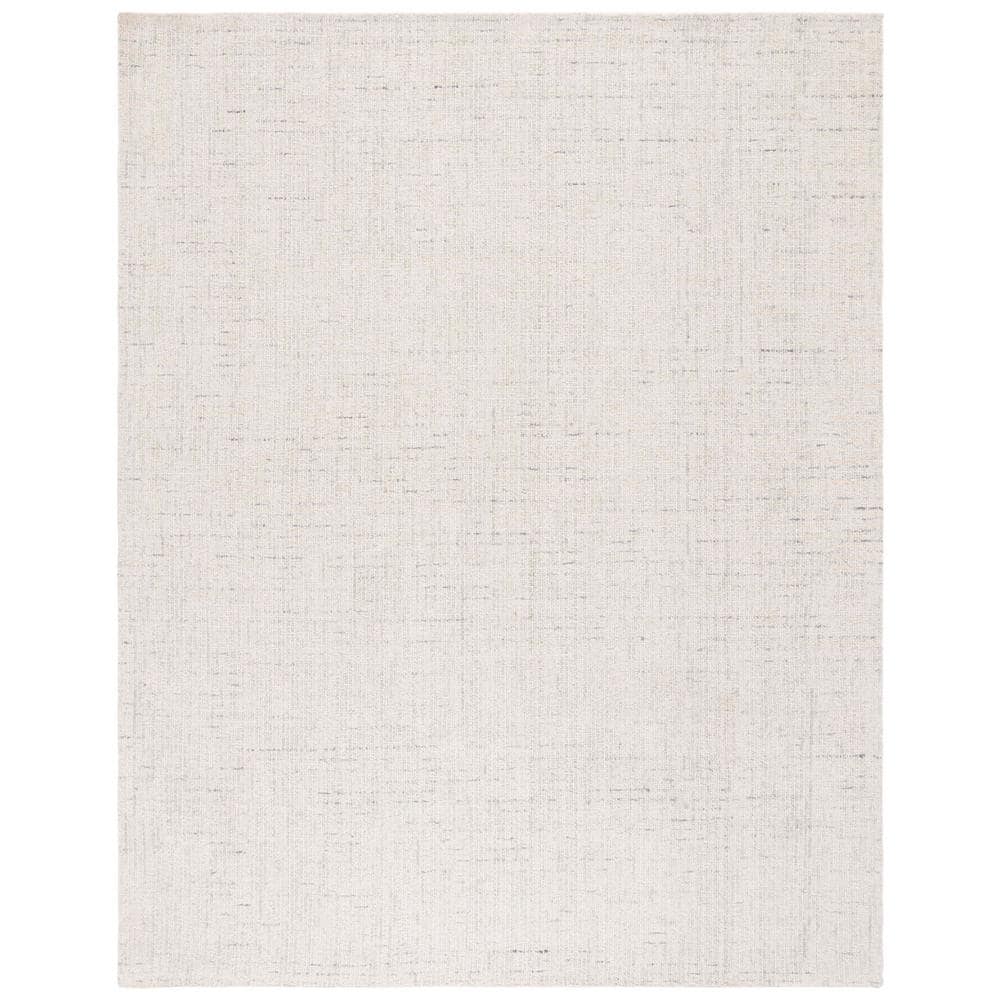 SAFAVIEH Abstract Ivory/Light Gray 9 ft. x 12 ft. Speckled Area Rug ...