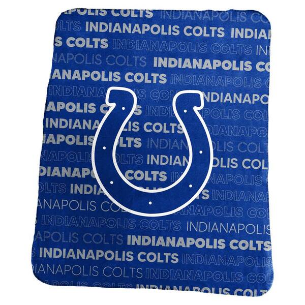 logobrands Indianapolis Colts Multi-Colored Classic Fleece Throw 614 ...