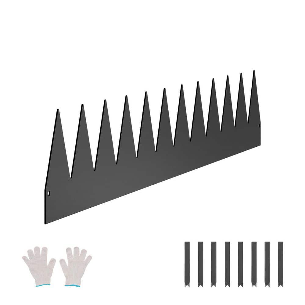 SVOPES Steel Landscape Edging 6 Packs 40 in. x 6 in. x 0.06 in. Metal ...